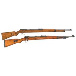 Two Bolt Action Rifles A) JGA Sportmodell Bolt Action Target Rifle