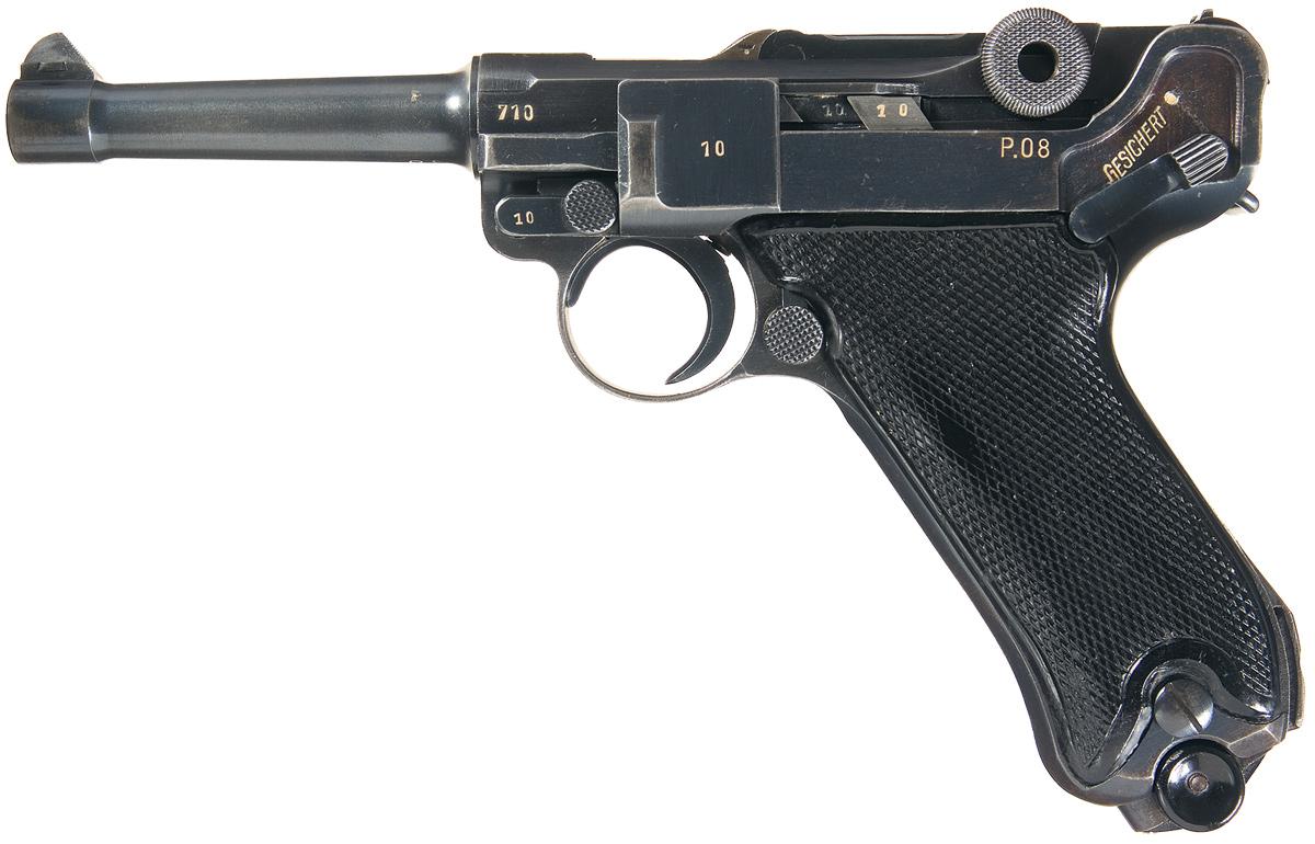 Mauser "byf" Code 1941 Production P.08 Luger Pistol
