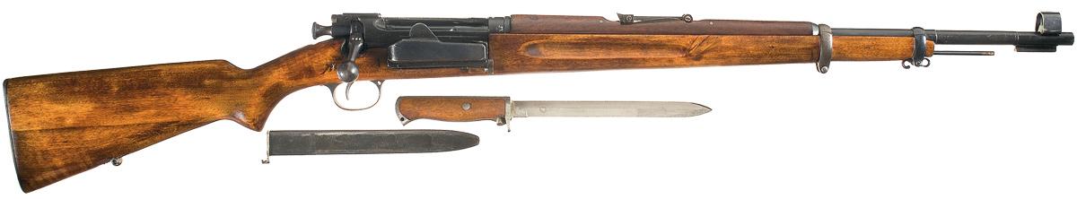 Excellent Nazi Proofed Norwegian Krag Jorgensen Bolt Action Carbine ...