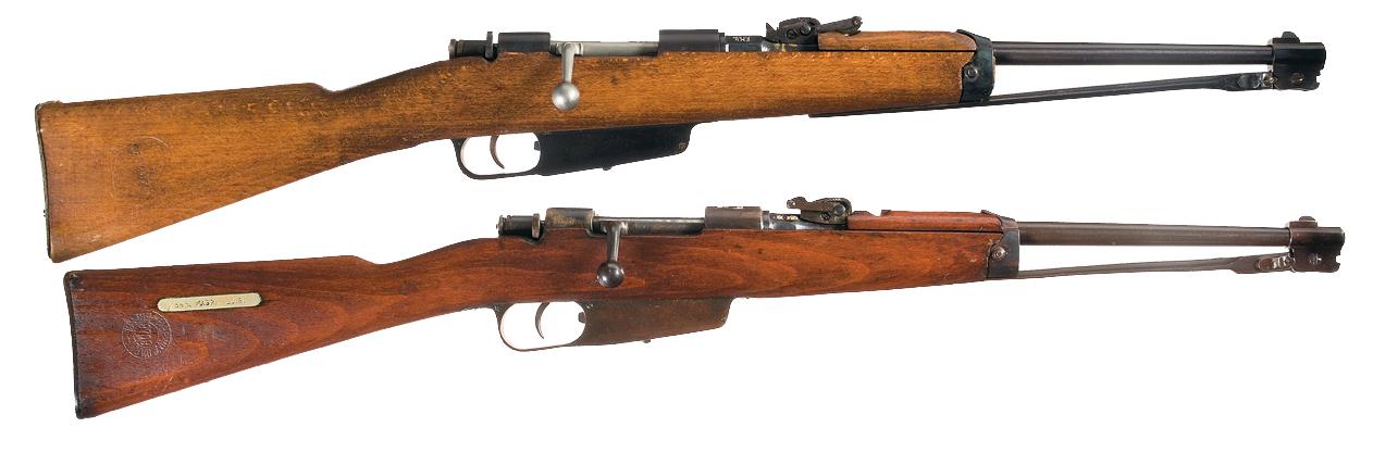 Two Italian Youth Rifles A) Italian Youth Training Rifle with Bayonet