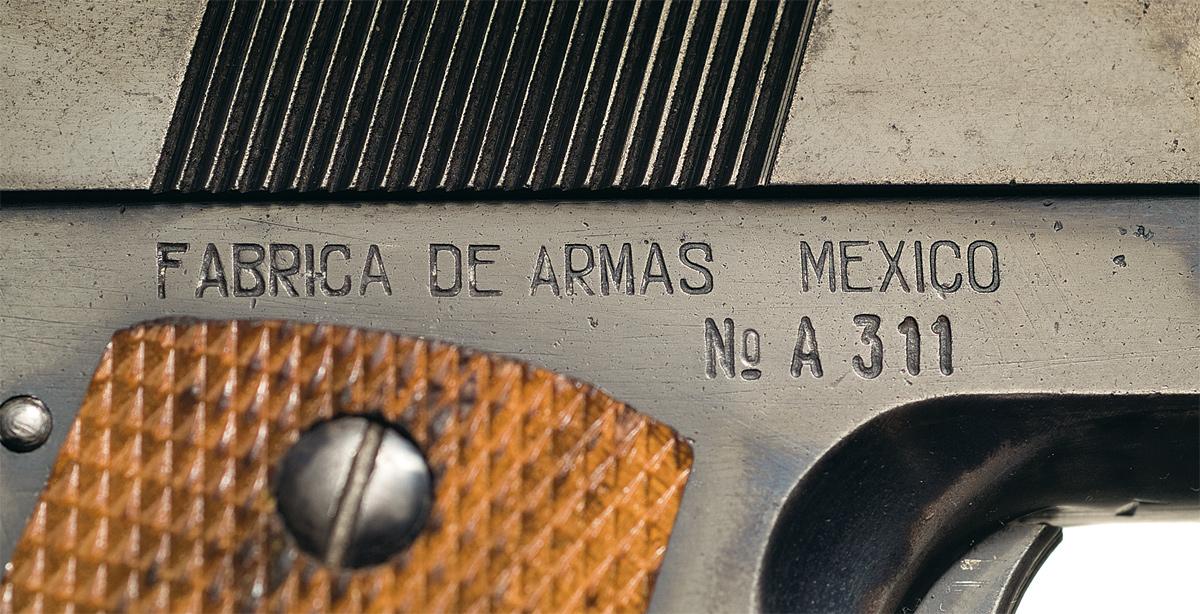 Scarce Mexican Obregon Semi-Automatic Pistol
