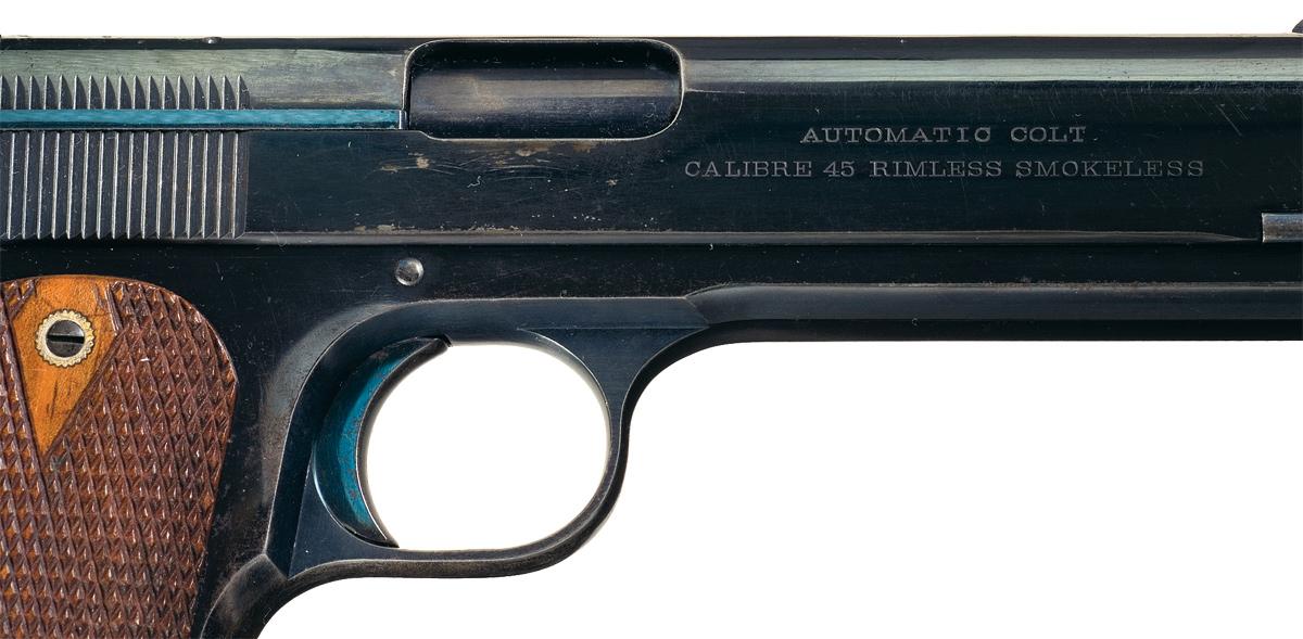 Exceptional Colt Model 1905 Military Semi-Automatic Pistol