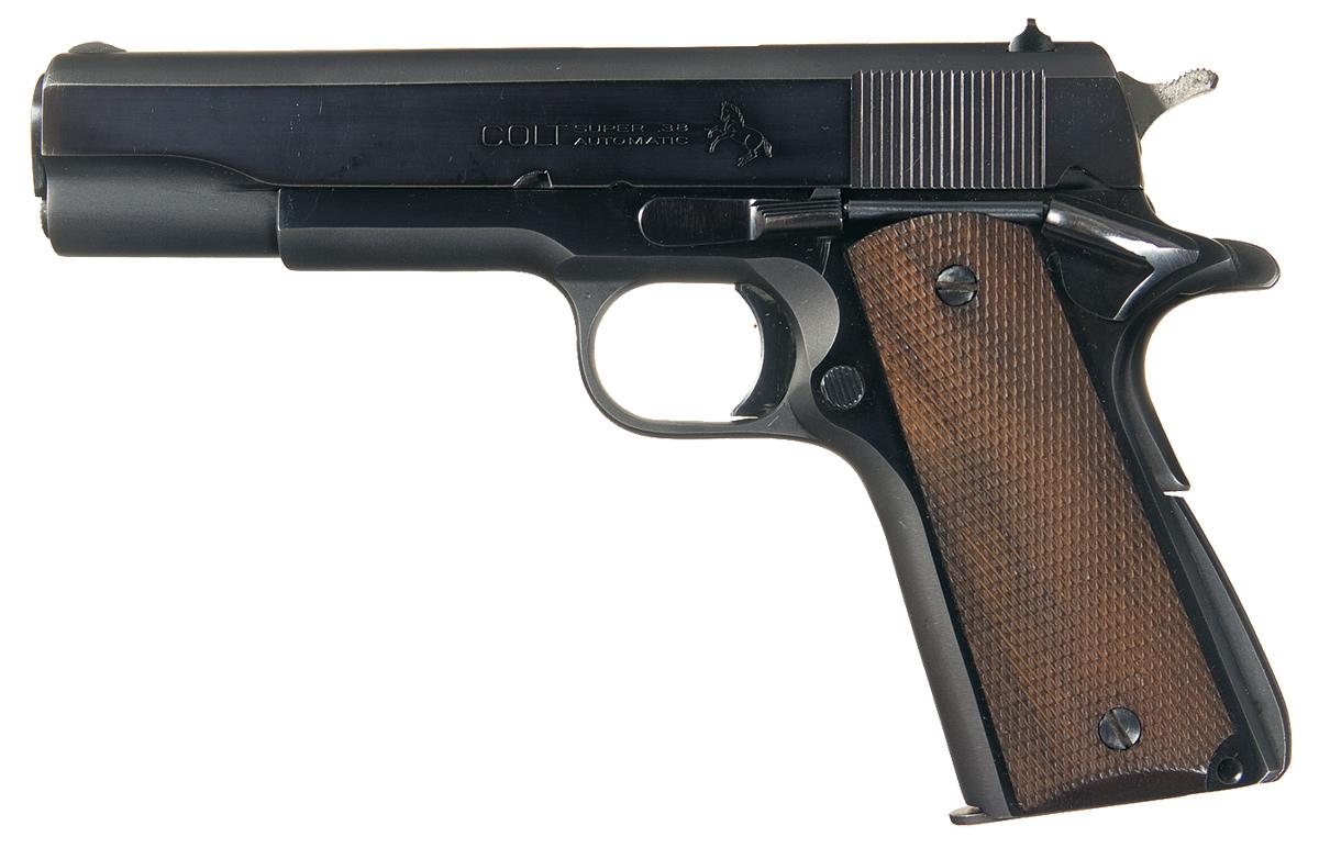 Colt Model Super 38 Semi-Automatic Pistol