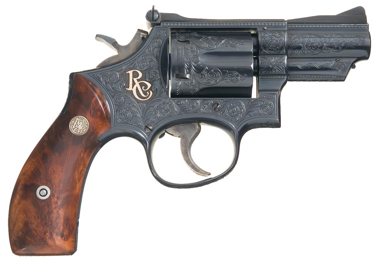 Custom Engraved by John Warren, Smith & Wesson Model 19-2 Double Action ...