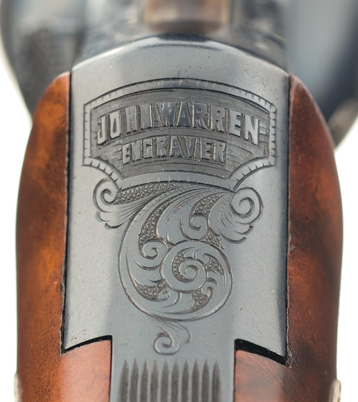 Custom Engraved by John Warren, Smith & Wesson Model 19-2 Double Action ...