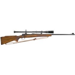Pre-64 Winchester 220 Swift Model 70 Bolt Action Rifle with a Lyman ...