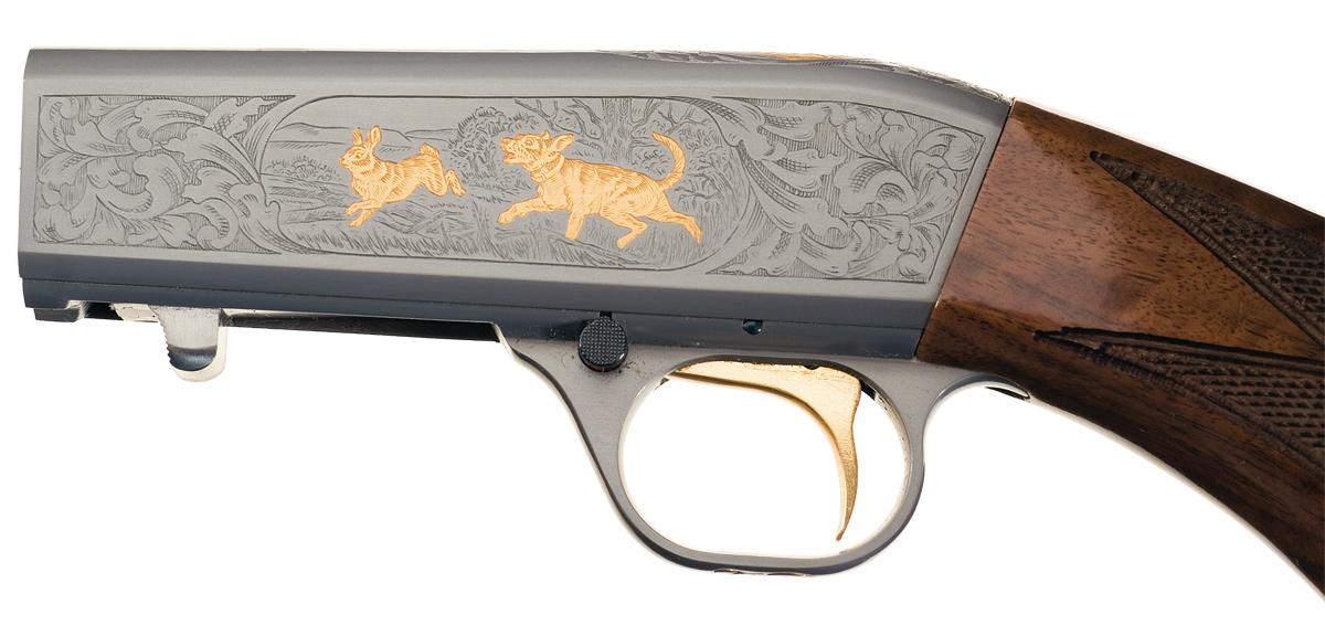 Engraved Browning Auto 22 High Grade VI Semi-Automatic Rifle with ...