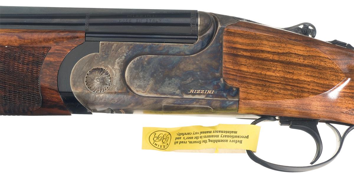 Rizzini Premier Model Over and Under Double Barrel Shotgun with Case