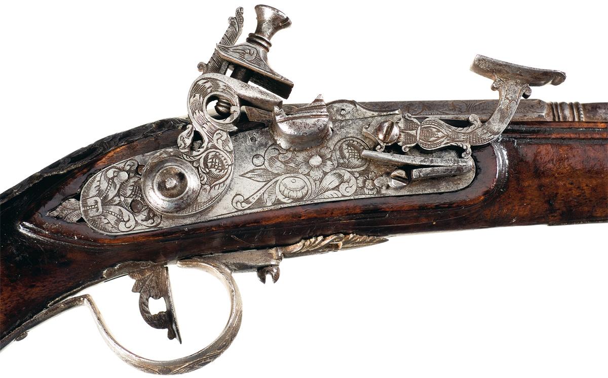 Pair of Brescian Late 17th Century Snaphaunce Flintlock Pistols A ...