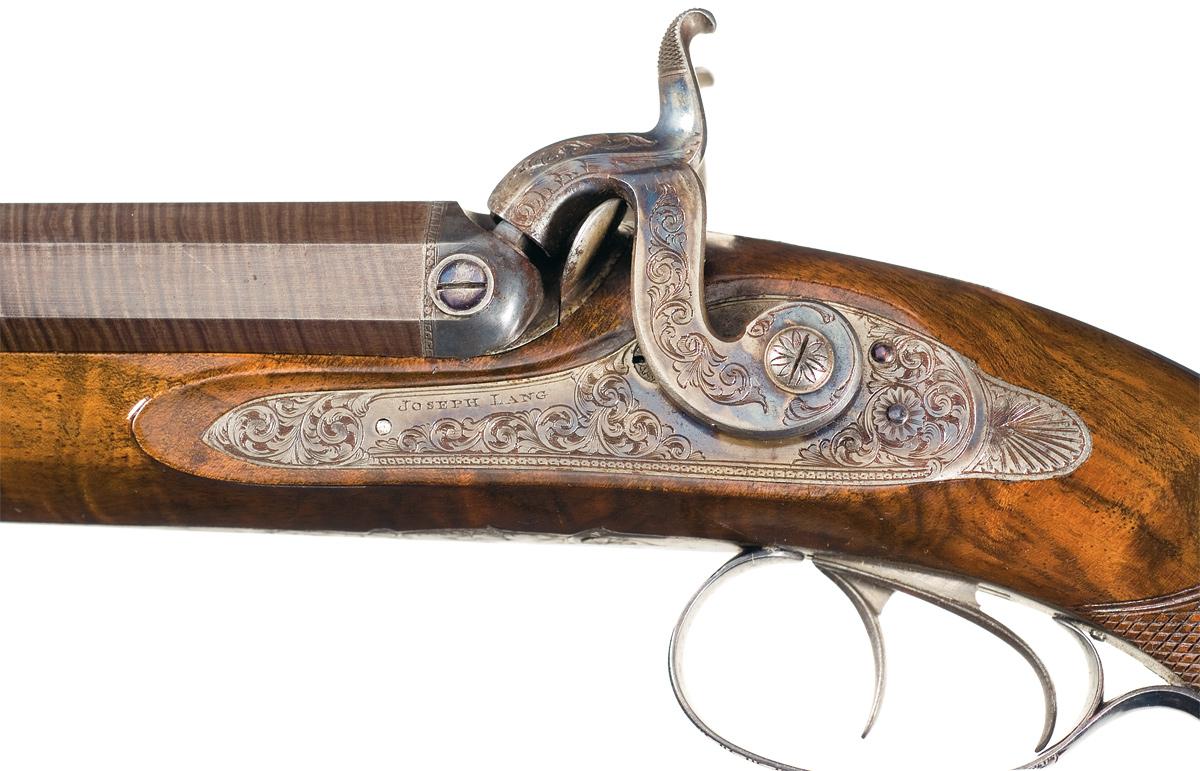 Magnificent Historical Cased Pair of Howdah Pistols Belonging to Daniel ...