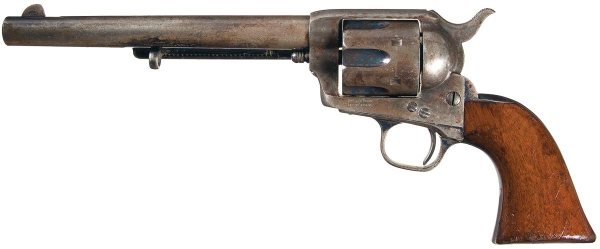 Historic Texas Black Powder Colt Single Action Revolver with ...