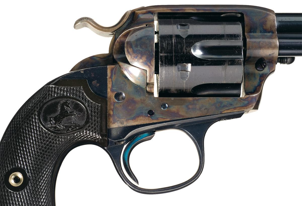 Excellent Colt Bisley Model Single Action Revolver with Factory Letter