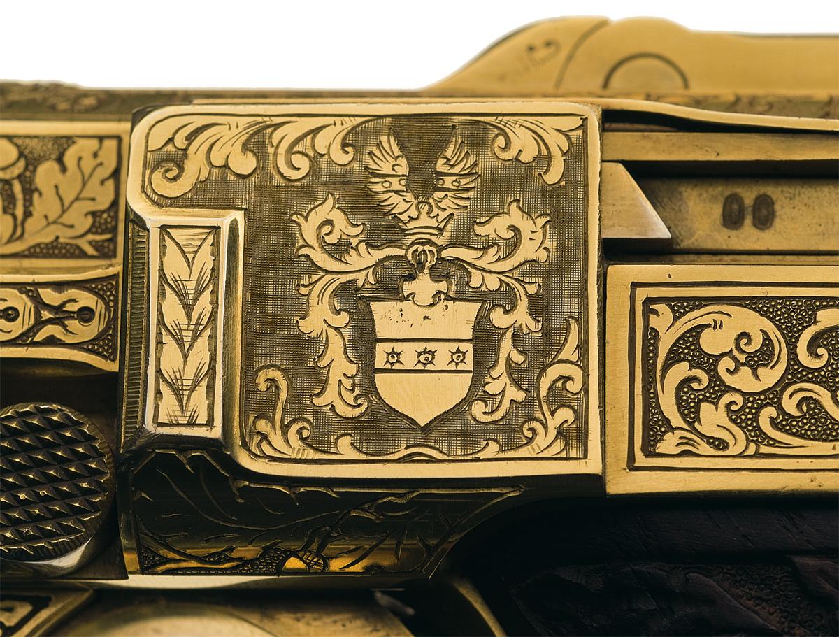 Outstanding Nazi 1939 Mauser Factory Engraved and Gold Plated ...