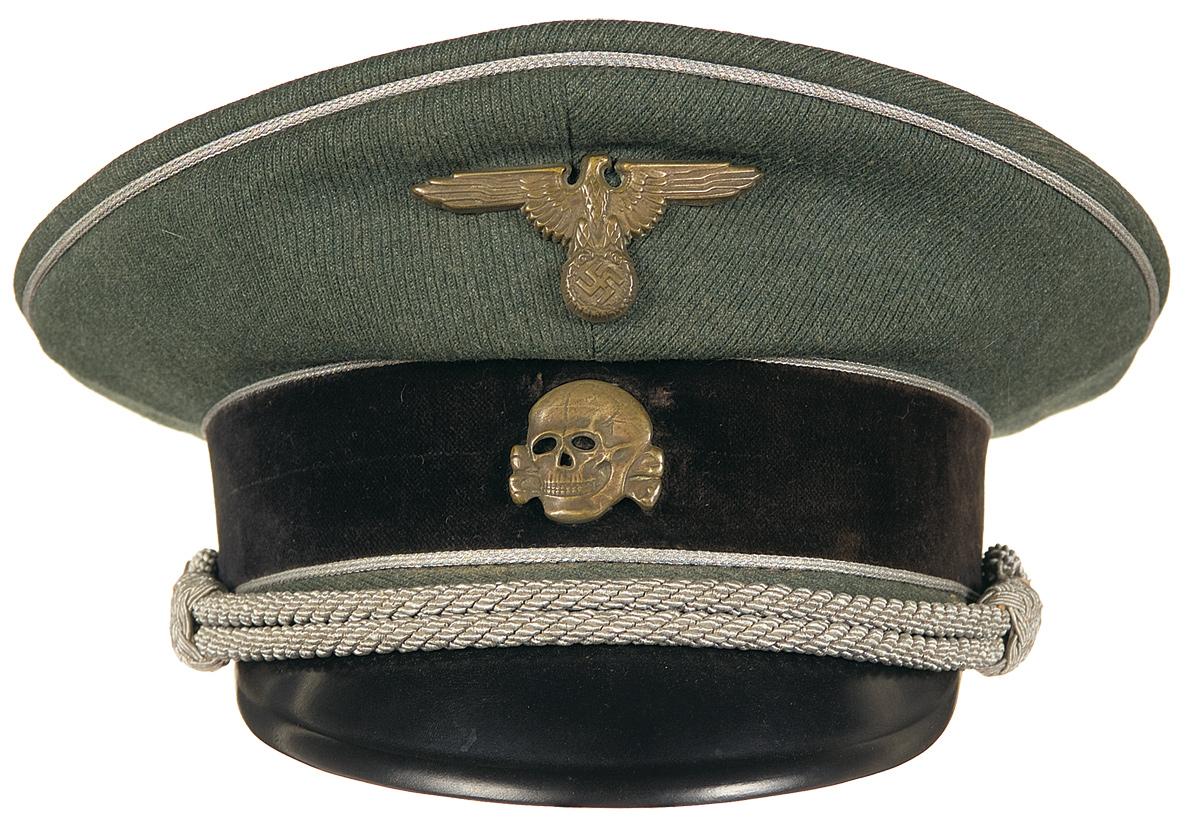 Nazi SS General Officer's Style Peaked Cap