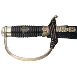 Nazi Police Sword with Sheath and Portapee