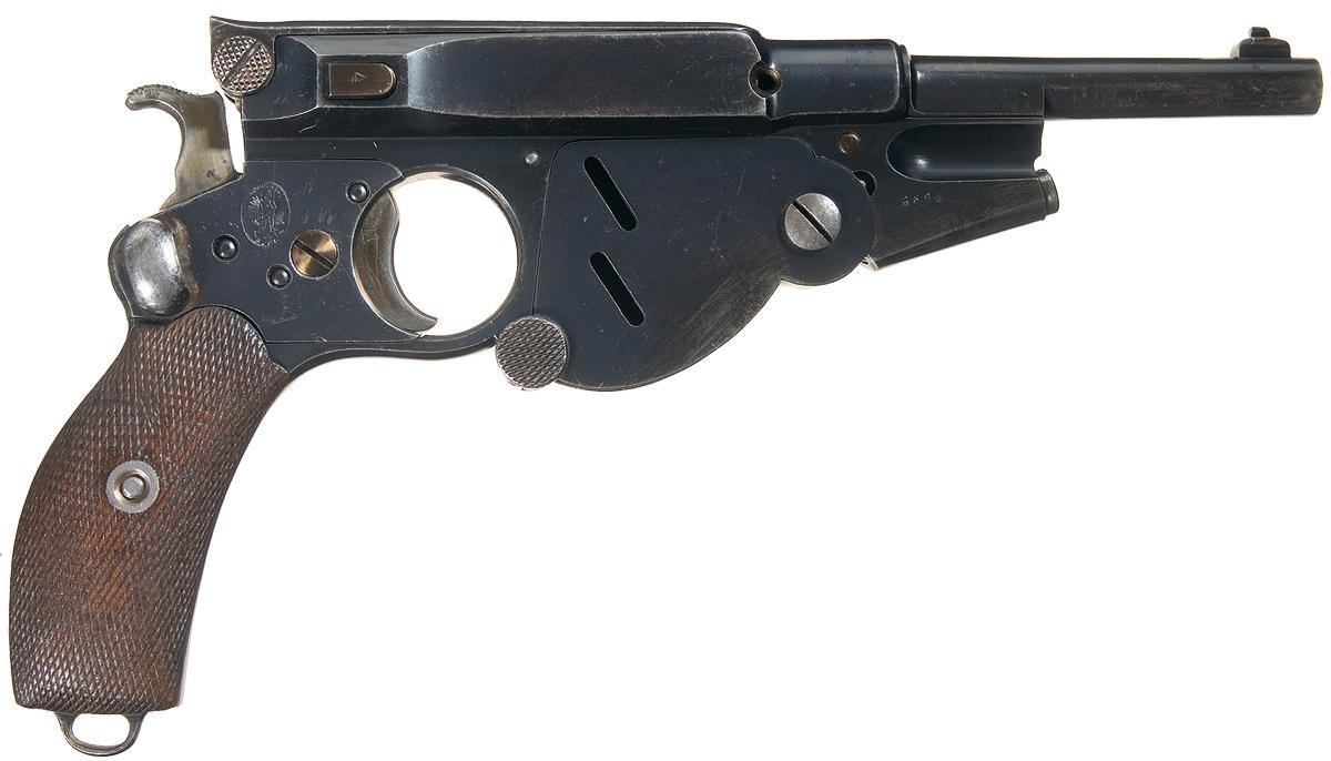 Bergmann Model 1896 No. 3 Semi-Automatic Pistol