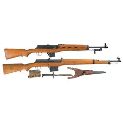 Two Military Long Arms A) Scarce Egyptian Rashid Carbine