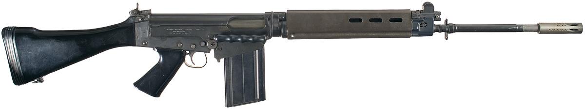 Fabrique Nationale FN-FAL Semi-Automatic Match Rifle with Extra Magazine