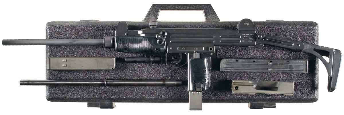 UZI Model B Semi-Automatic Carbine with .45 ACP Conversion Kit and Case