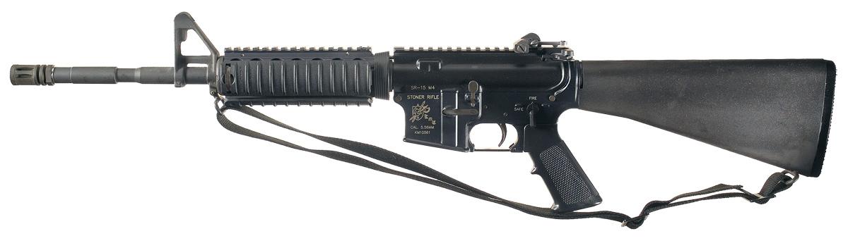 Knight's Manufacturing SR-15 M4 Stoner Semi-Automatic Rifle with Sling ...