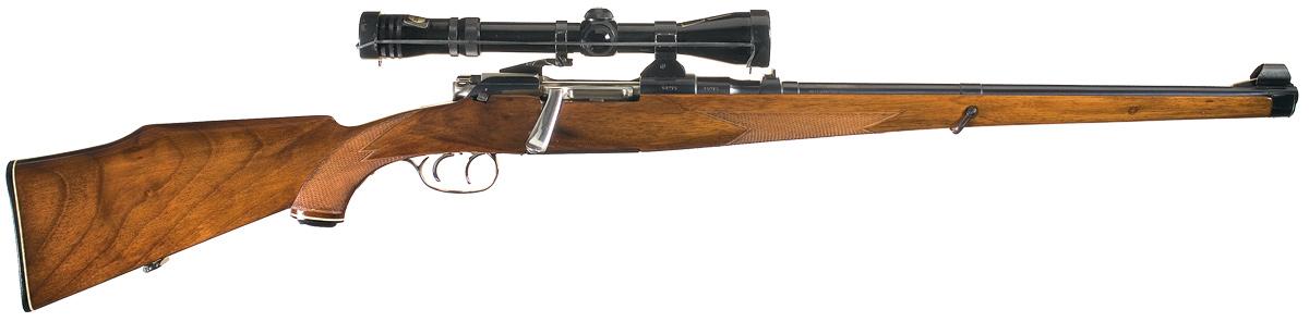 Steyr Model MCA Bolt Action Rifle with Scope