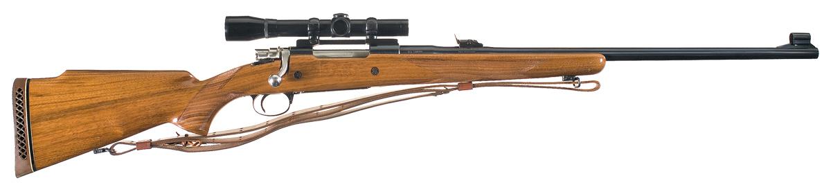 Browning Safari Grade Bolt Action Rifle with Scope and Sling in 458 Mag.
