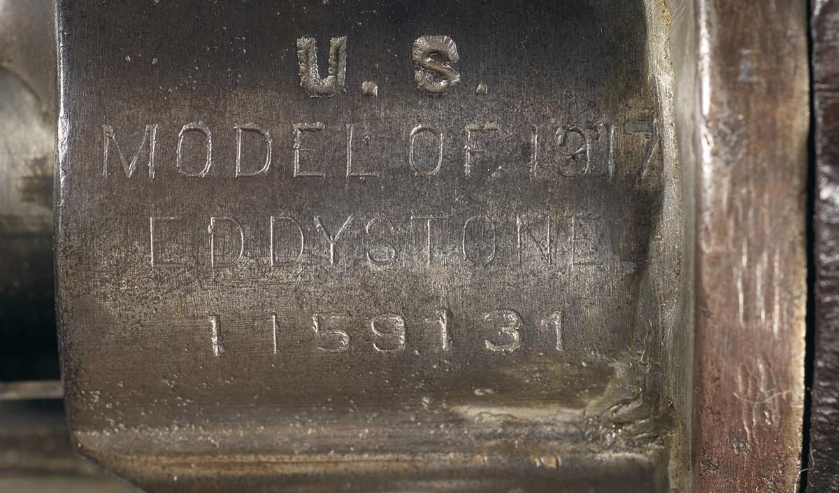 Eddystone Model 1917 Rifle with Scarce Experimental "Snabb" Semi ...