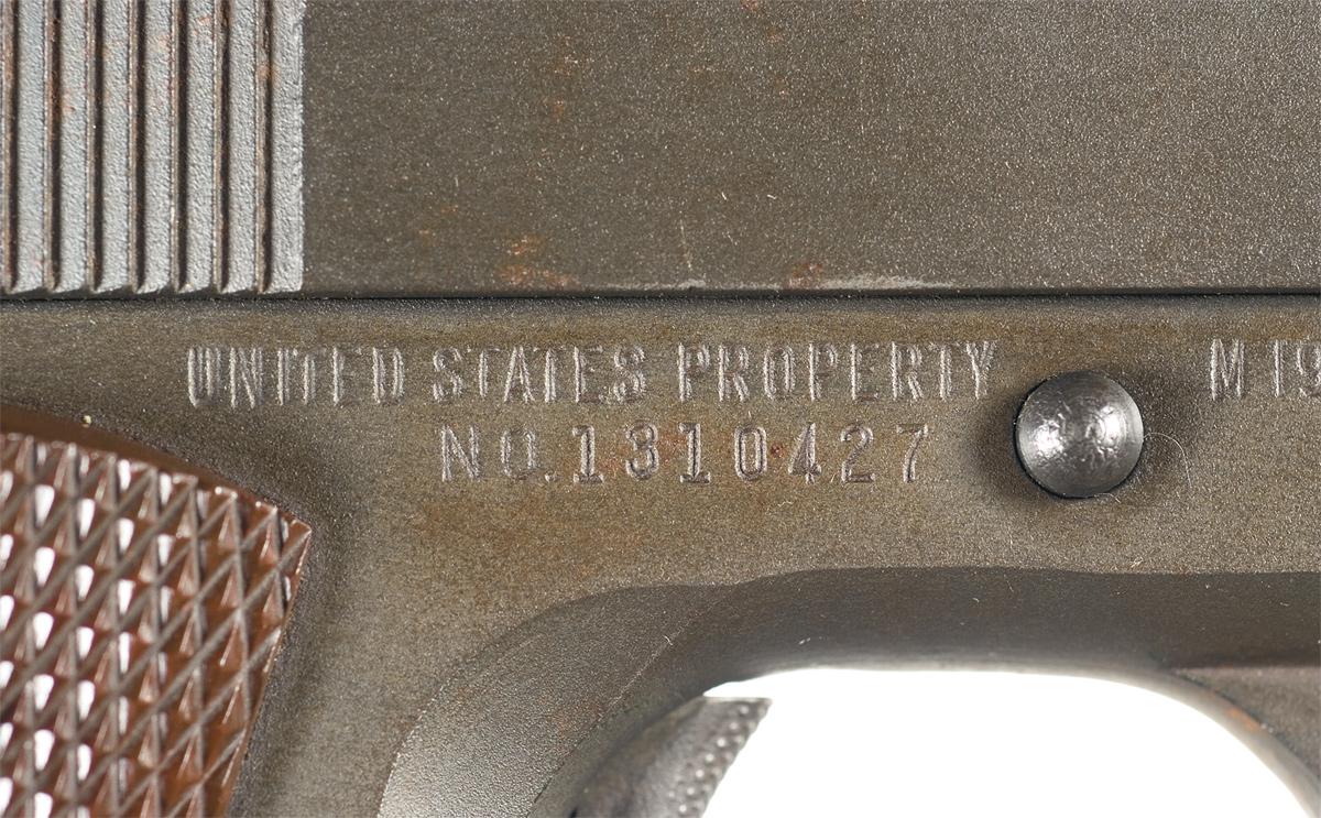 World War II U.S. Remington Rand Model 1911A1 Semi-Automatic Pistol