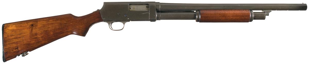 U.S. Stevens Model 520-30 Slide Action Riot Shotgun