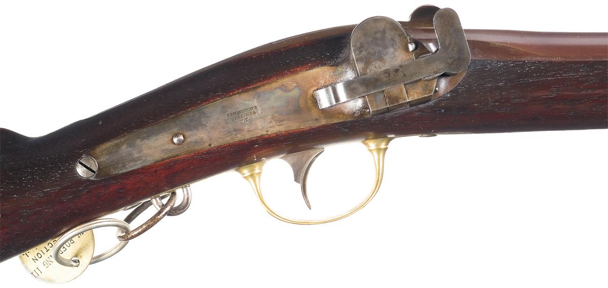 Excellent U.S. Navy Jenks Breech Loading Percussion Carbine with Tape ...