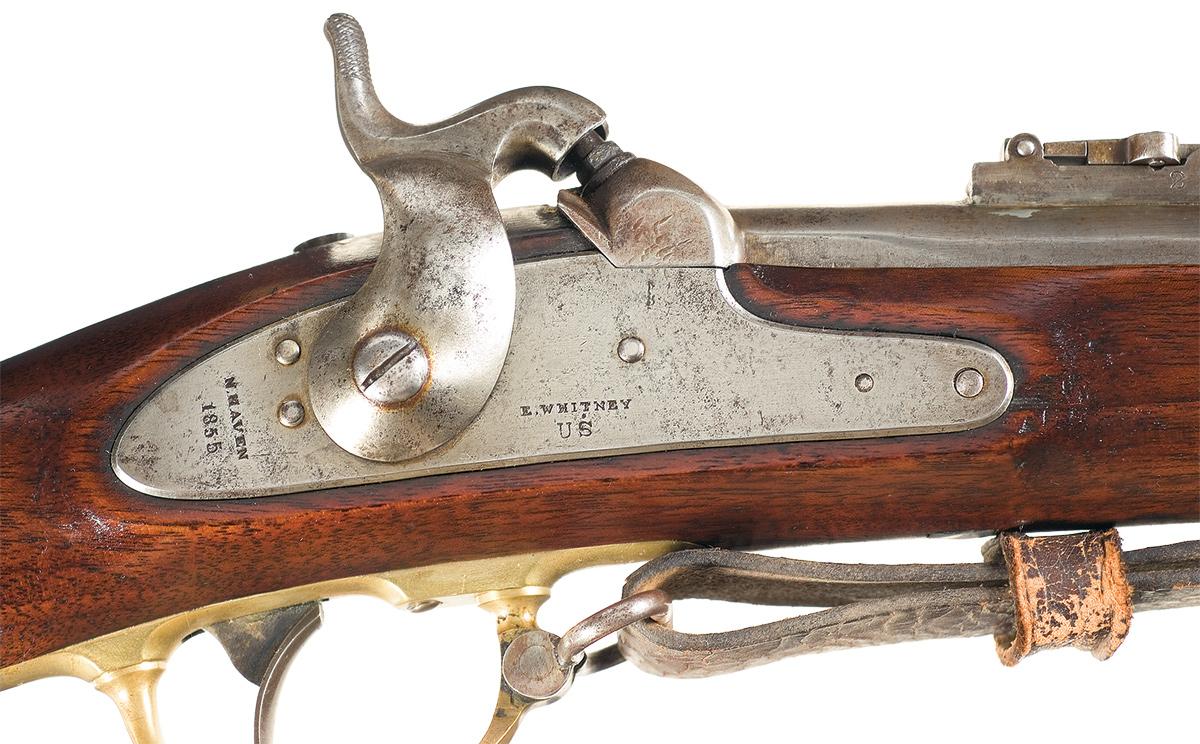 U.S. Whitney Model 1841 Mississippi Percussion Rifle with Long Range ...