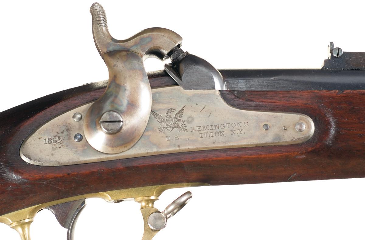 U.S. Remington Civil War Model 1863 Zouave Percussion Rifle