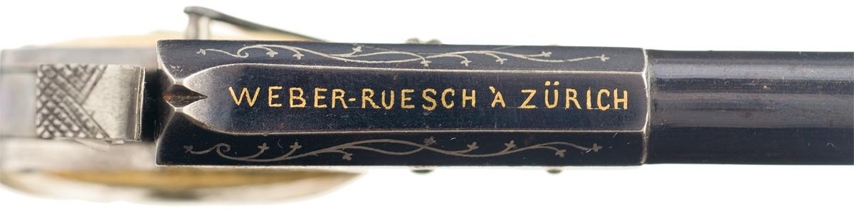 Attractive Swiss Weber-Ruesch Copy of a Remington Vest Pocket Pistol ...