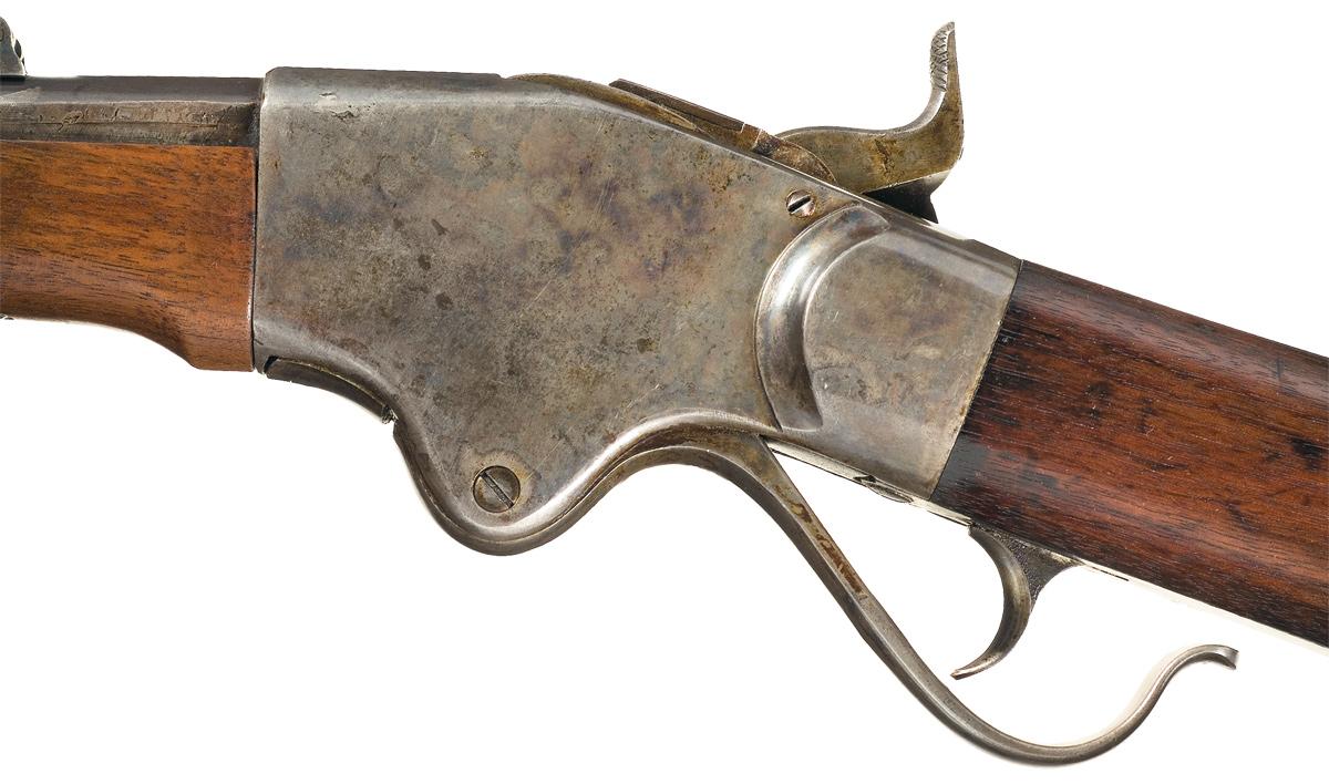 Unique Spencer Model 1867 Repeating Rifle with 'W.R.A. Co." Markings