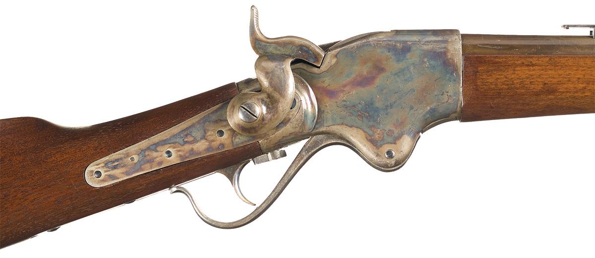 U.S. Spencer Model 1865 Lever Action Repeater, Scarce Springfield ...