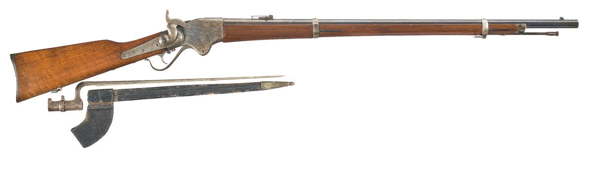 U.S. Burnside/ Springfield Spencer Model 1865/ 1871 Repeating ...