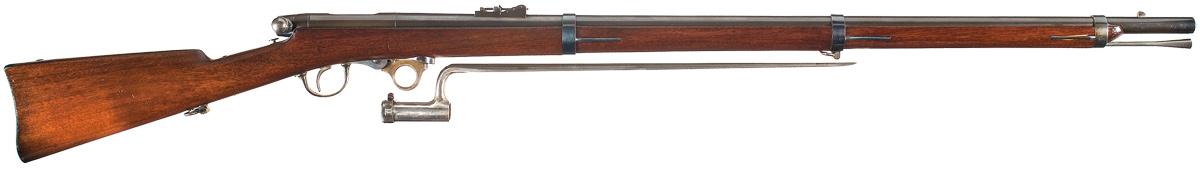 Rare Exceptional Greene Breech Loading Rifle with Bayonet