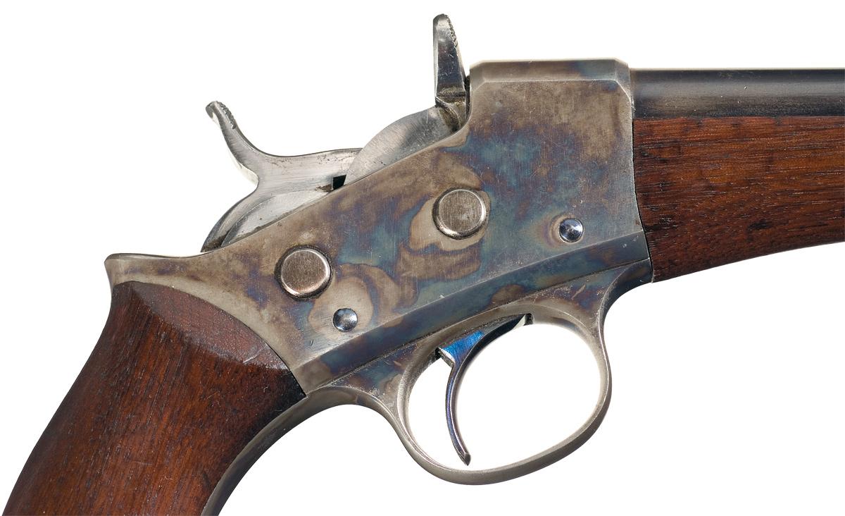 U.S. Remington Model 1871 Single Shot Rolling Block Army Pistol