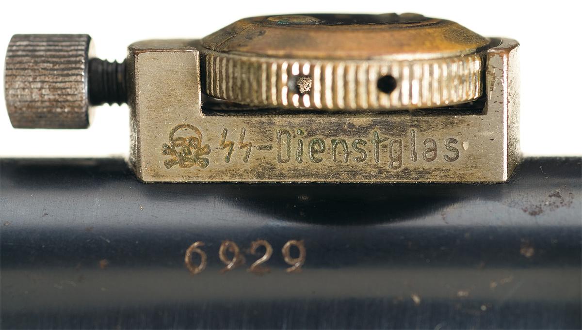 J. P. Sauer "147" Code K98 Sniper Rifle with Short Side Rail Mount and ...