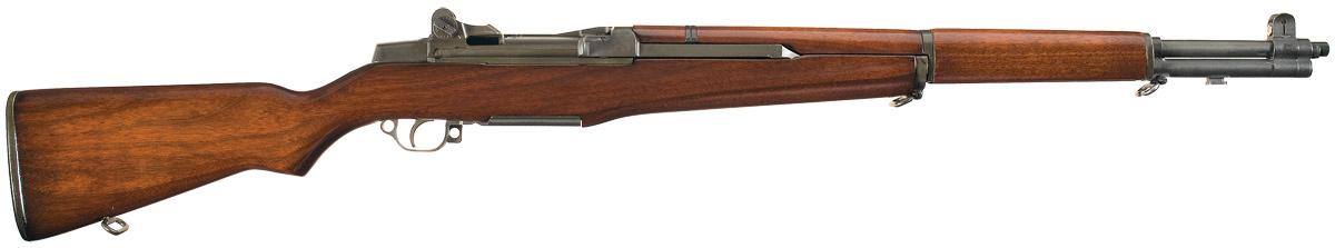 World War II U.S. Springfield M1 Garand Semi-Automatic Rifle with ...
