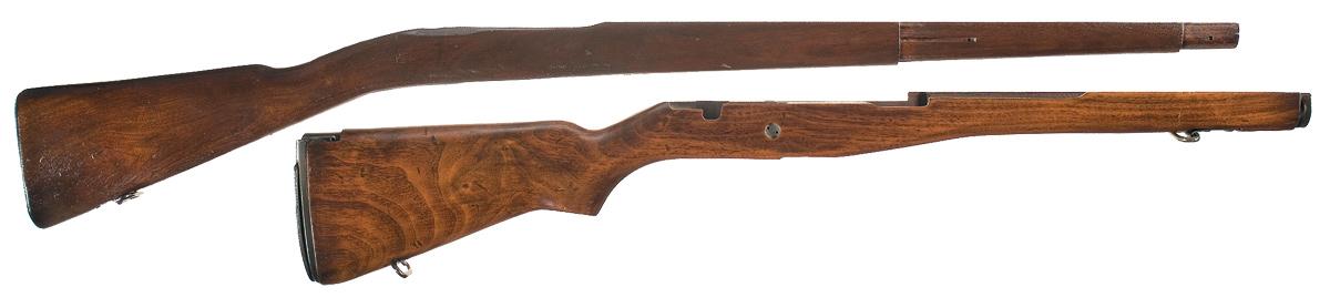 U.S. Remington Model 1903 Bolt Action Rifle with Two U.S. Rifle Stocks