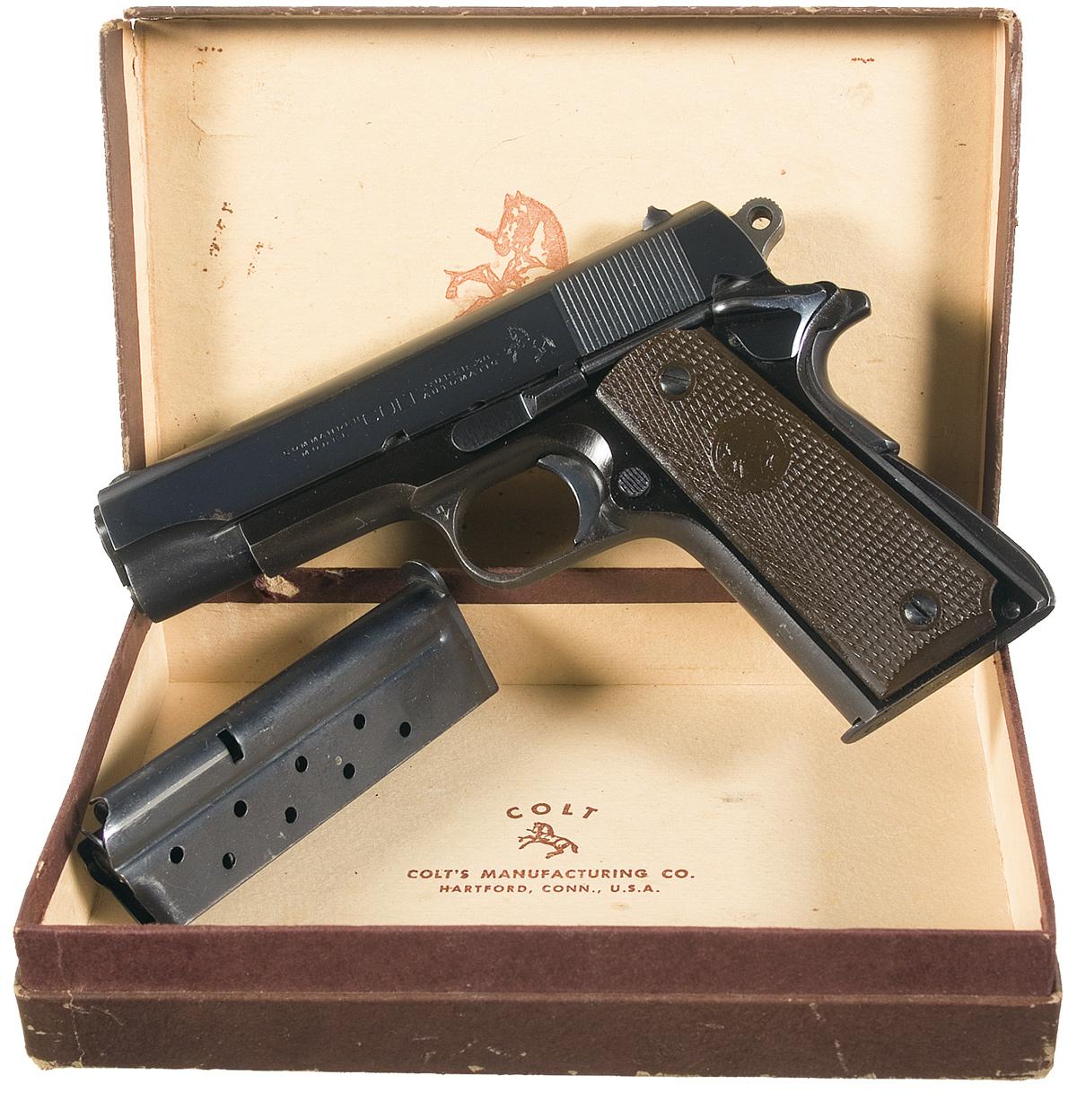 Colt Commander Super 38 Semi-Automatic Pistol with Box