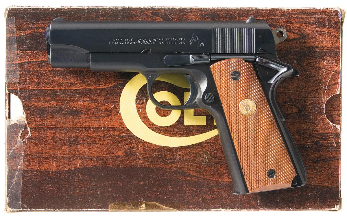 Colt Combat Commander Semi-Automatic Pistol with Box