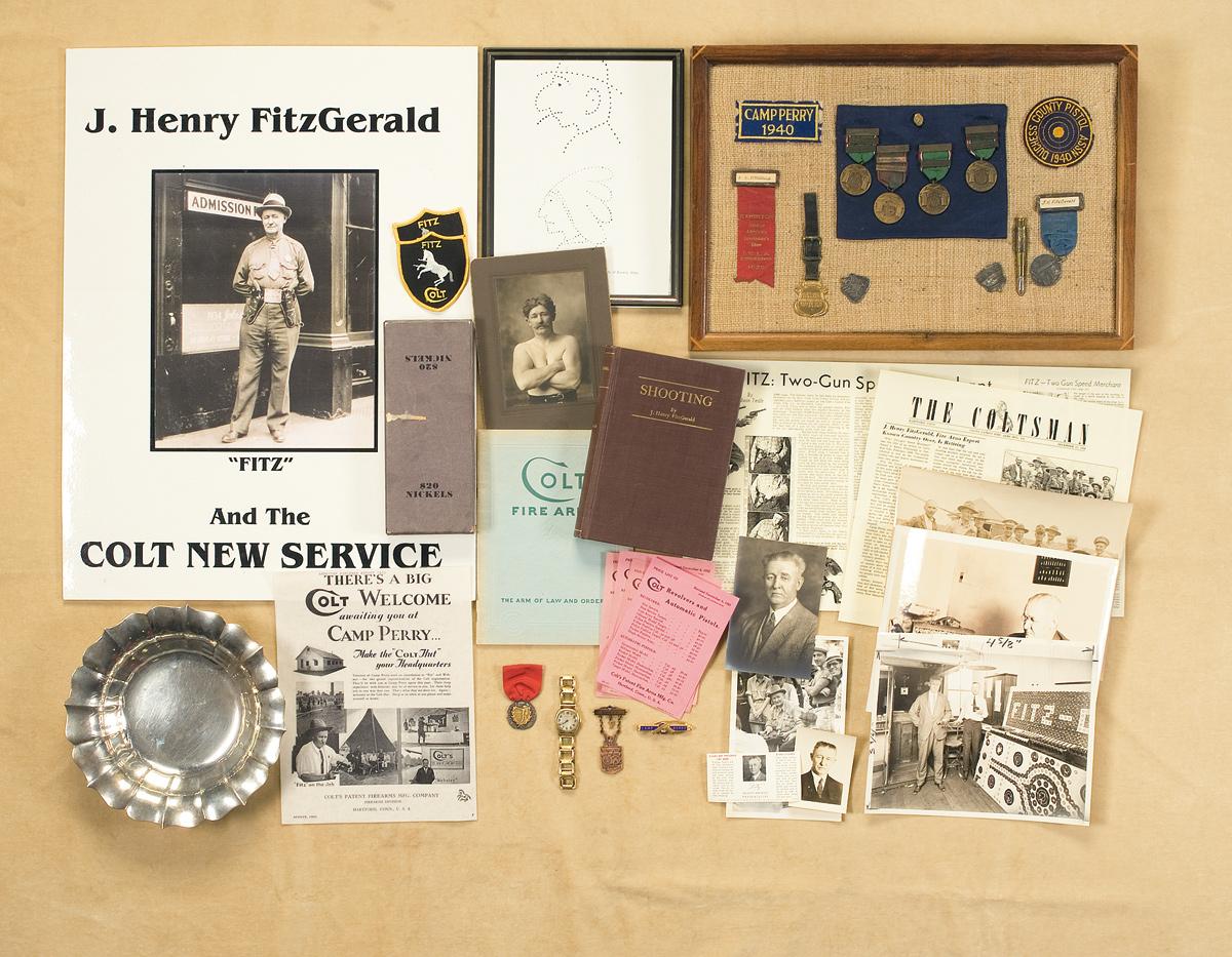 Collector's Lot of Items Linked to John Henry FitzGerald, Colt ...