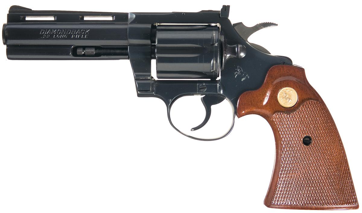Colt Diamondback Double Action Revolver with Holster