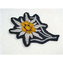 WW2 GERMAN NAZI WAFFEN SS CLOTH SLEEVE EIDELWEISS