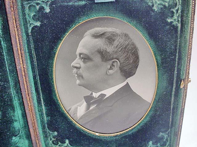 RARE INDIAN WARS MAJOR MARCUS RENO AMBROTYPE PHOTO