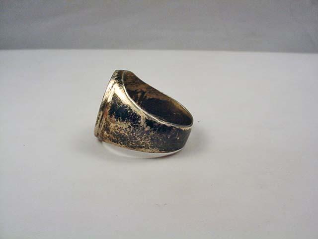 WW2 GERMAN NAZI SS OFFICERS RING - Set of lightnin