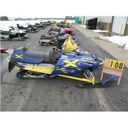 02 Polaris XC 600 X SN# 4XAHE62762P251558