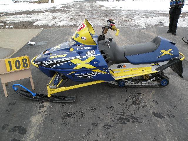 02 Polaris XC 600 X SN# 4XAHE62762P251558
